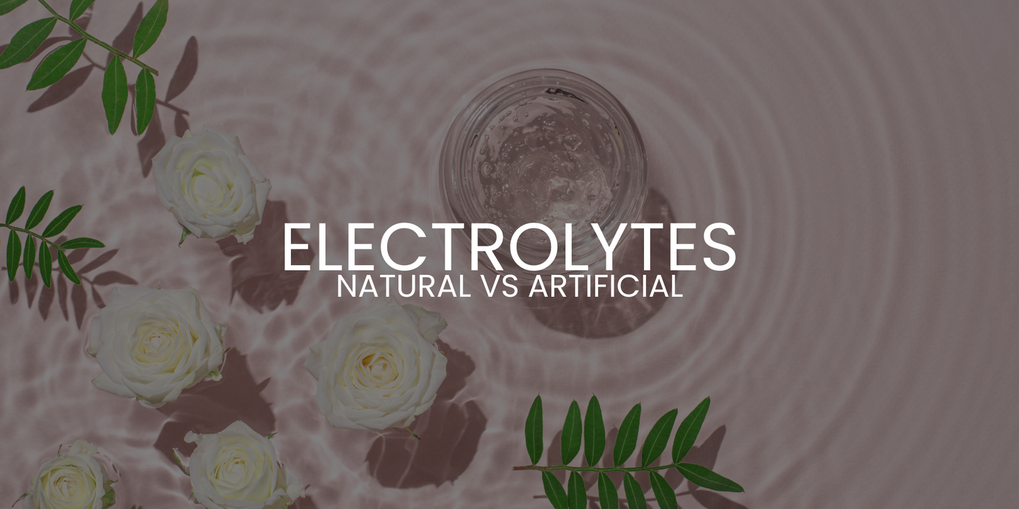 Electrolytes: Natural vs Artificial – Organic Performance