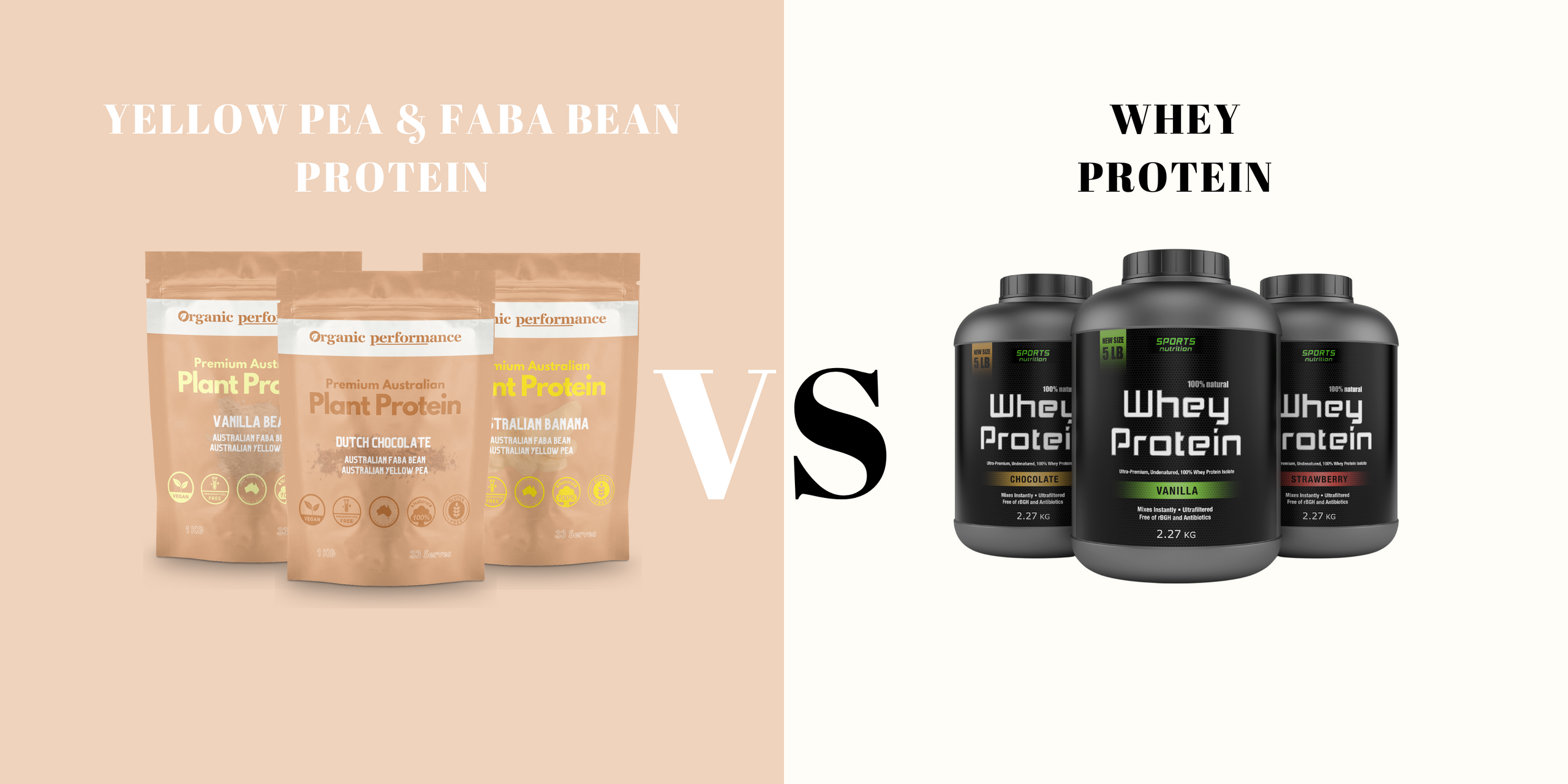 Plant Based Protein Vs Whey Protein – Organic Performance
