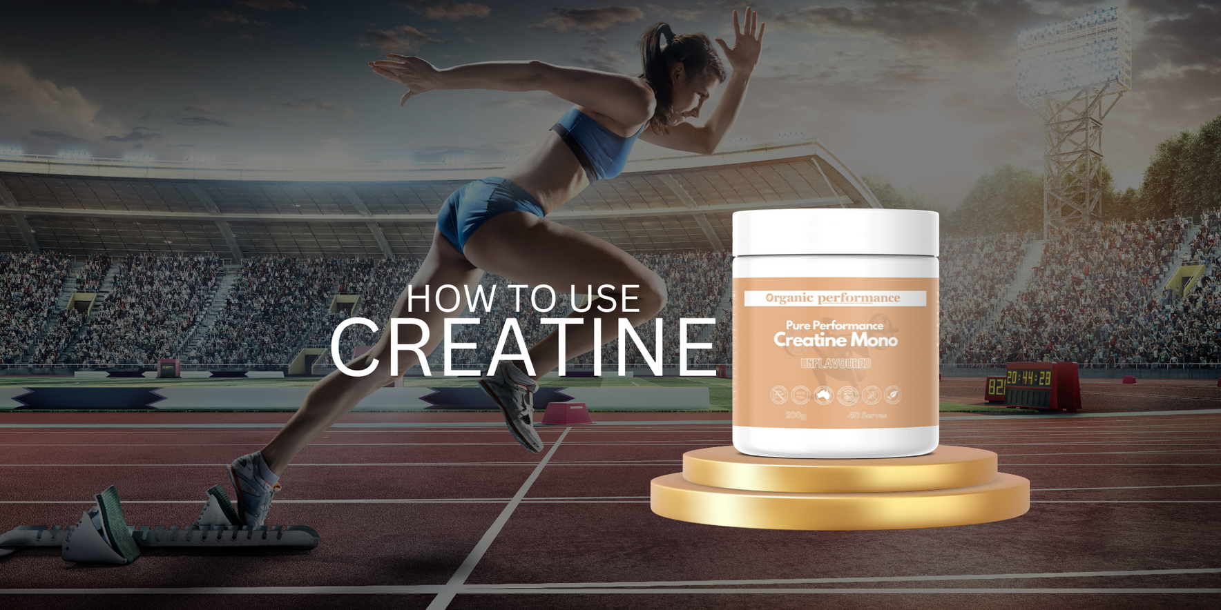 Creatine Monohydrate – Organic Performance